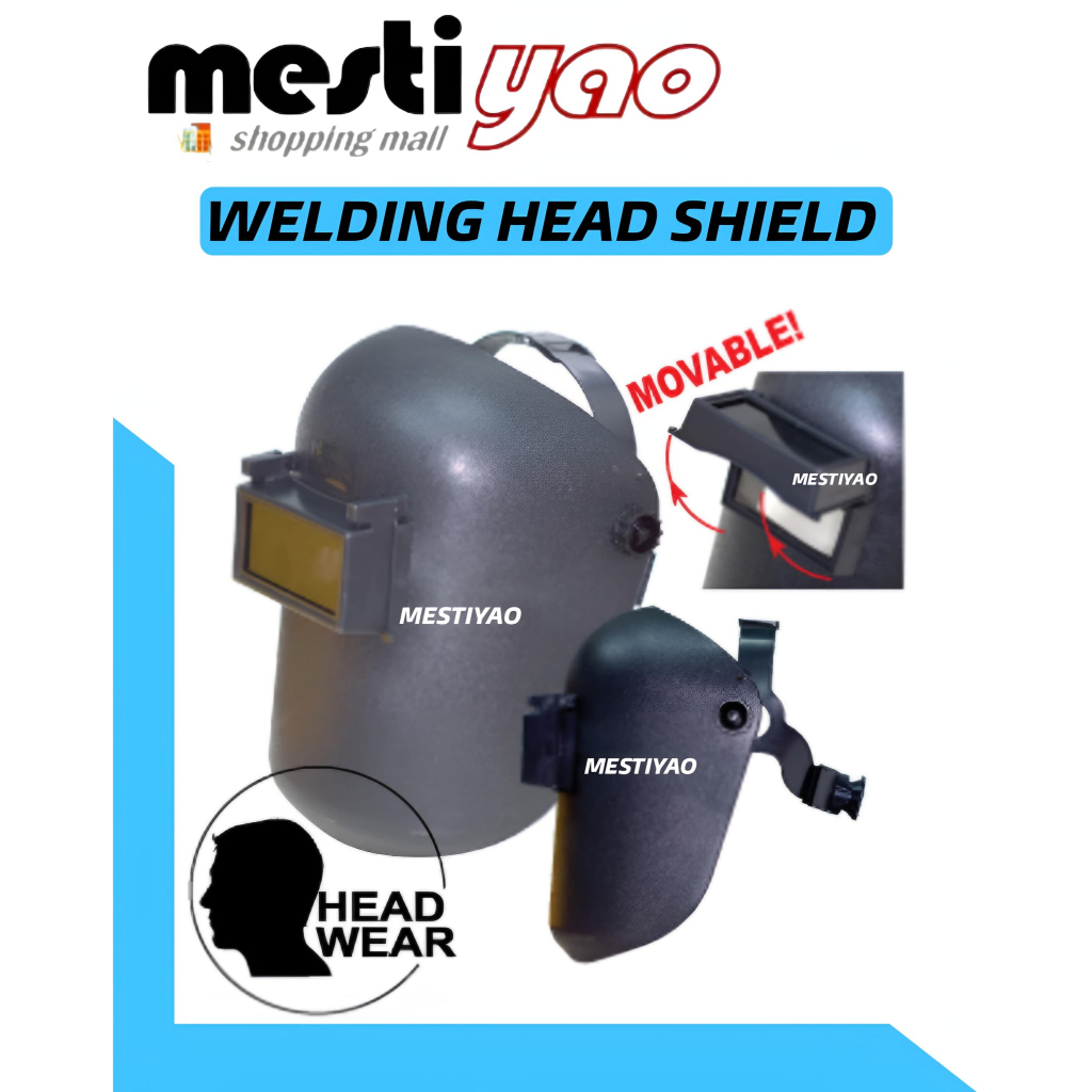 HEAVY DUTY WELDING HEAD SHIELD /WELDING MASK/ WELDING FACE SHIELD/TOPI ...