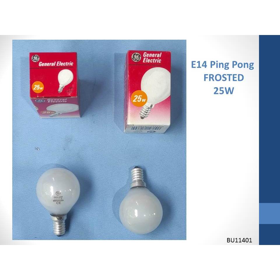 E14 Ping Pong Bulb 25W 40W Warm White | Shopee Malaysia