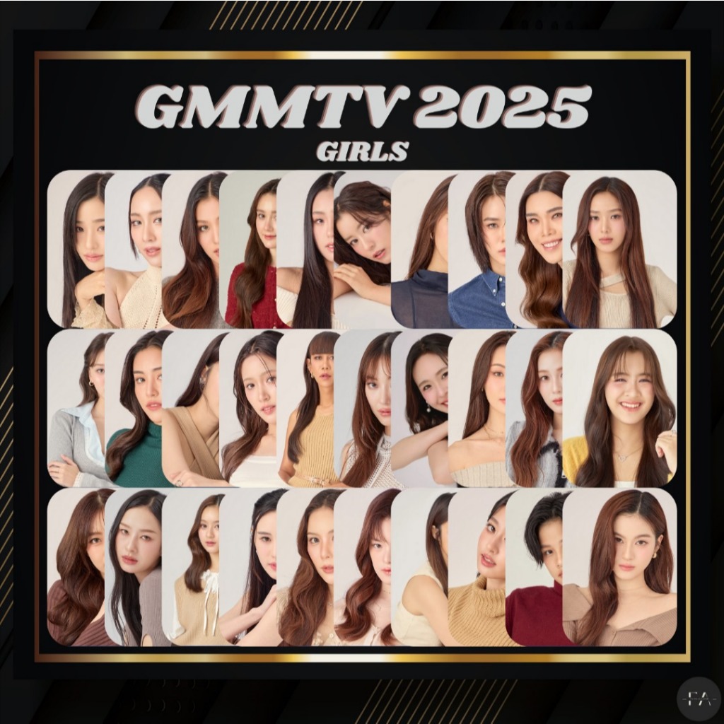 PHOTOCARD GMMTV ARTIST 2025 (GIRLS) | Shopee Malaysia