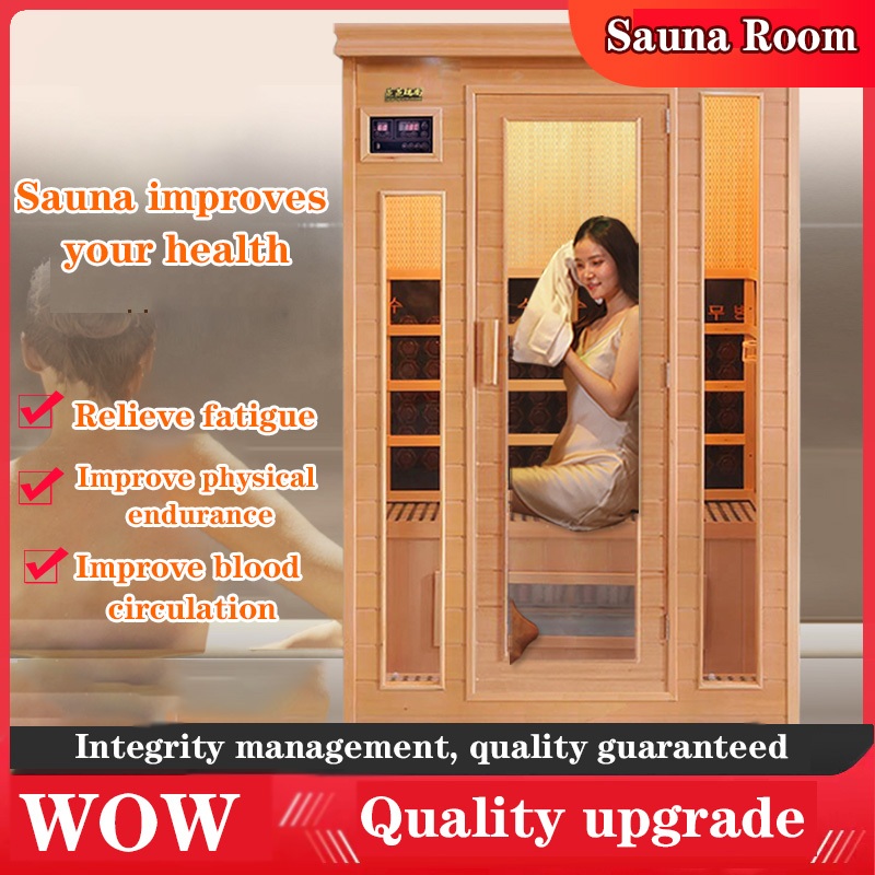 Sauna Machine Household Sauna Room Infrared Sauna Room 1/2/3/4/6People Commercial/Domestic Sauna ...