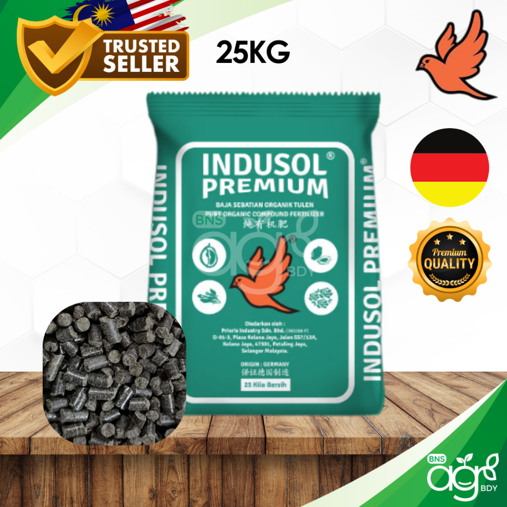 [25KG] AgroBuddy x Indusol Premium Baja Sebatian Organik | Pure Organic ...