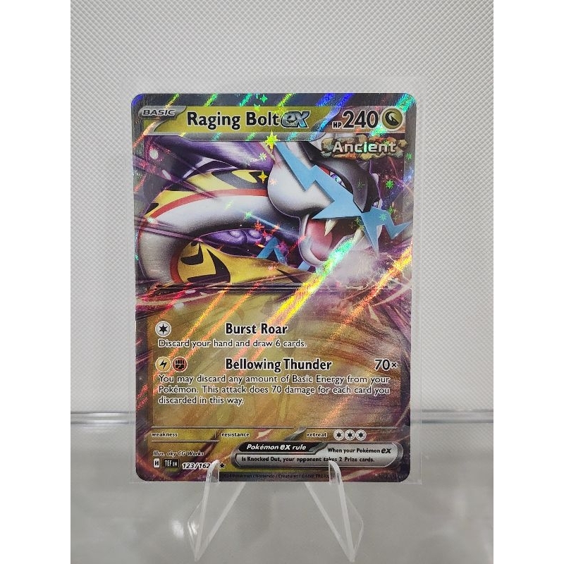 2024 Raging Bolt Ex Card (Rare Holo) | Shopee Malaysia