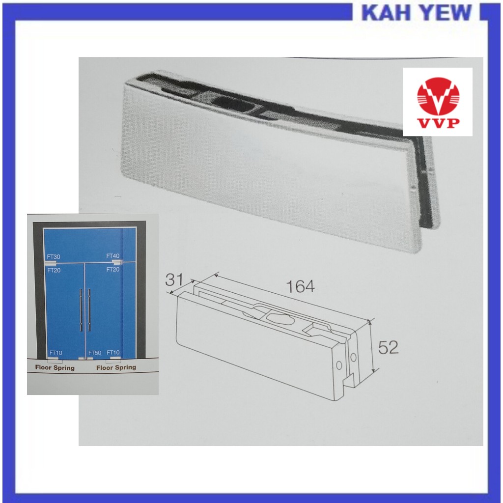 VVP Bottom Patch Fitting FT10 | Shopee Malaysia