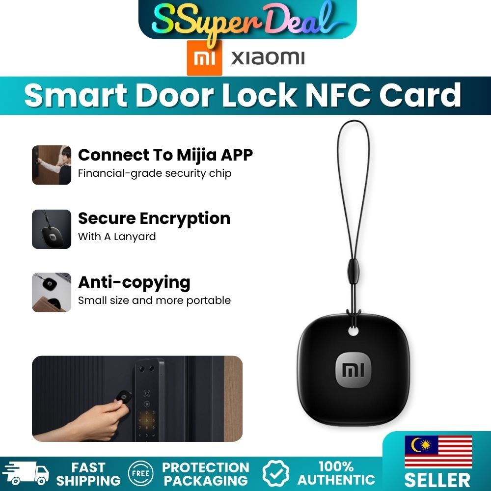 Xiaomi Smart Door Lock NFC Card Support CN & Global Version Mi Smart Door Lock Series Rroducts ...