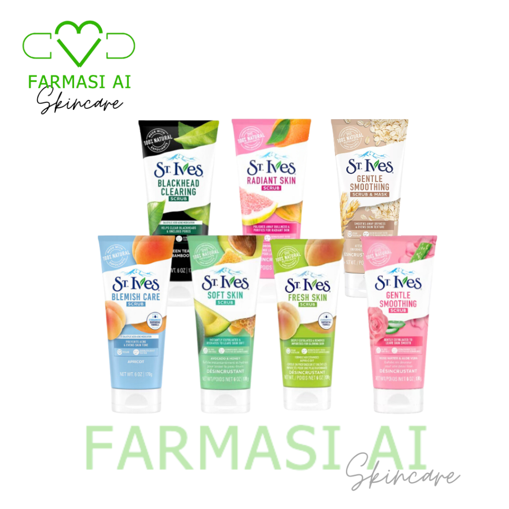 St. Ives Facial Scrub 170g (Expiry date in the description) | Shopee ...