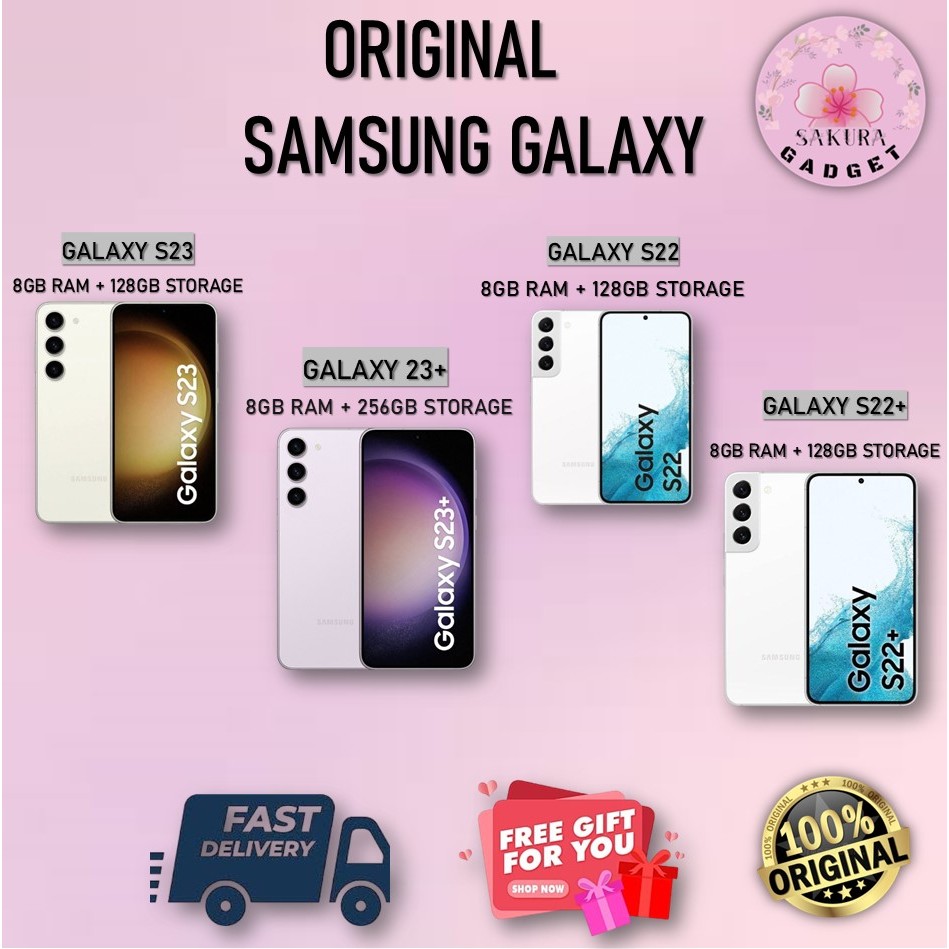 [ Ready Stock ] ORIGINAL SAM GALAXY S22 [8+128GB] / S22+ [ 8+128GB ...