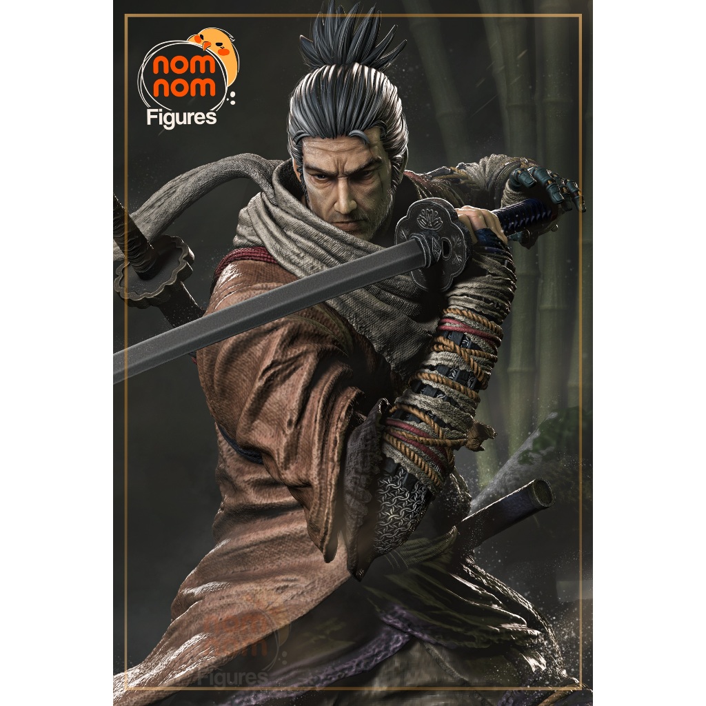 Nomnom Figures Sekiro - Sekiro-Shadows Die Twice 3d printed resin ...