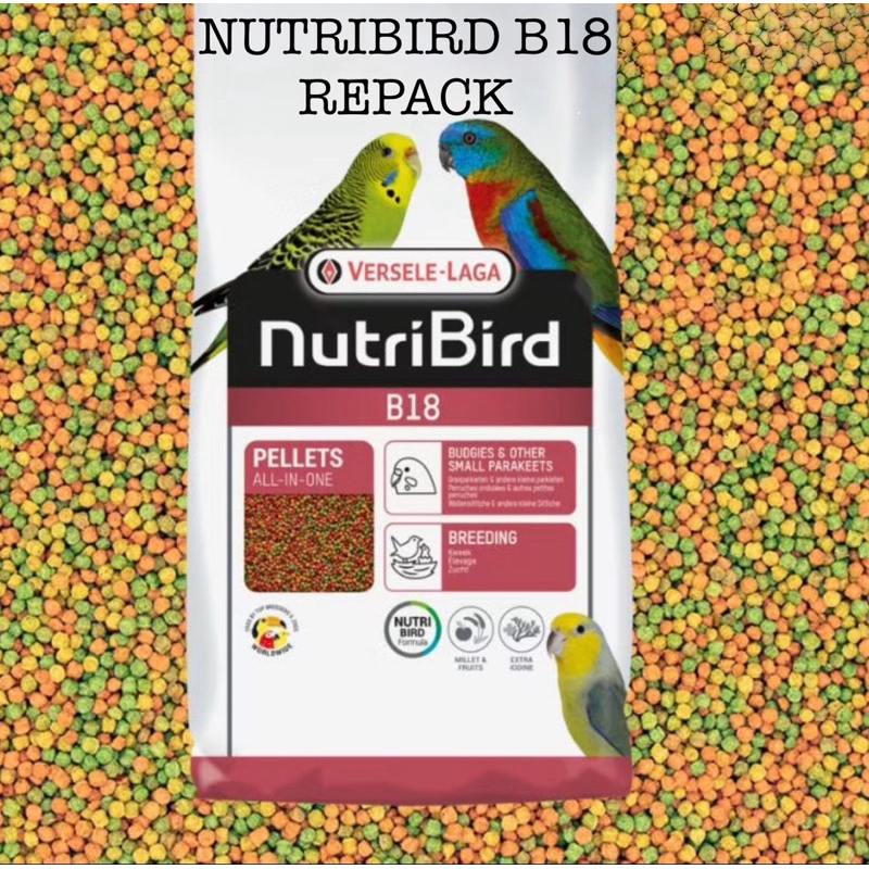 Nutribird B18 REPACK ( PELLET ) | Shopee Malaysia