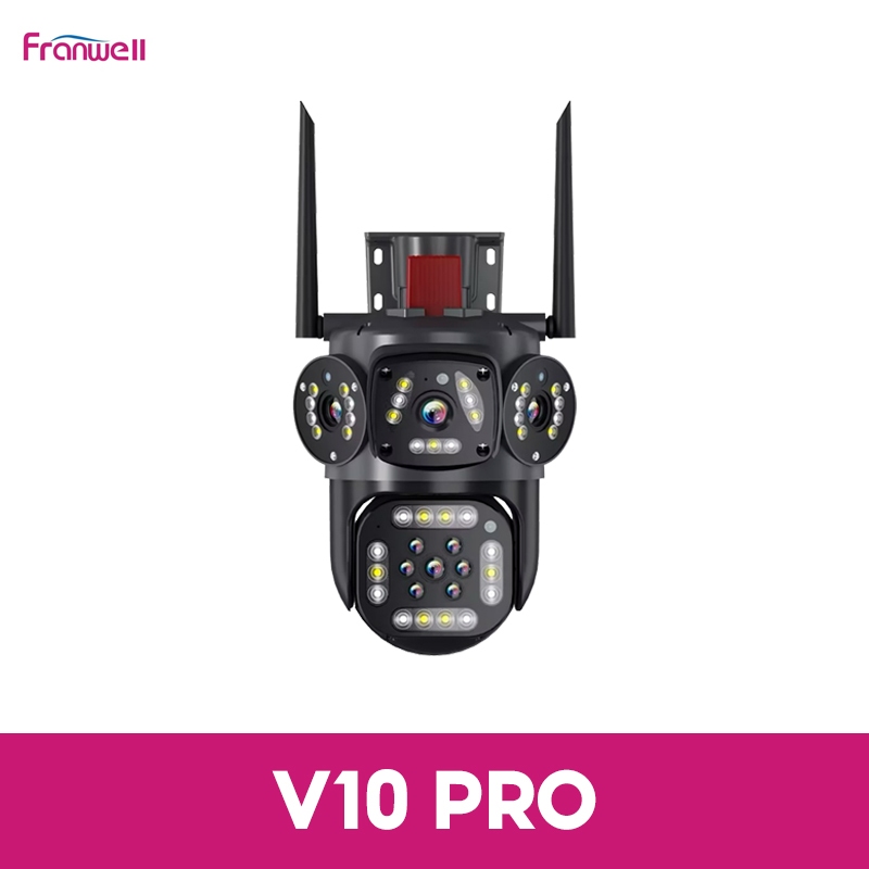 Franwell V10 Pro 8MP Outdoor CCTV Dual Camera Wifi Connect To Cellphone ...