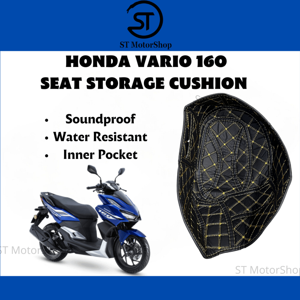 HONDA Vario 125 150 160 Seat Storage Inner Cuhsion Shockproof Insulated ...