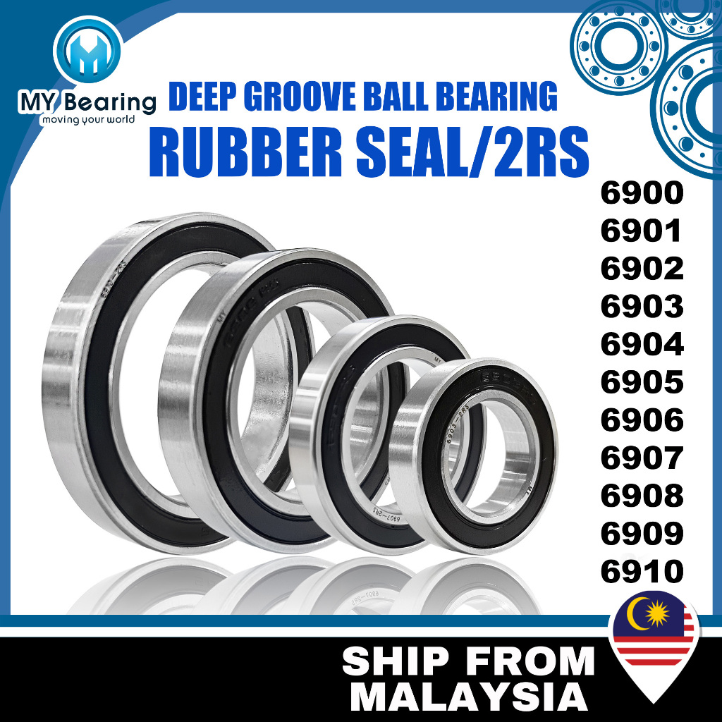 🚴 Malaysia Deep Groove Ball Bearing 6900 6901 6902 6903 6904 6905 6906 ...