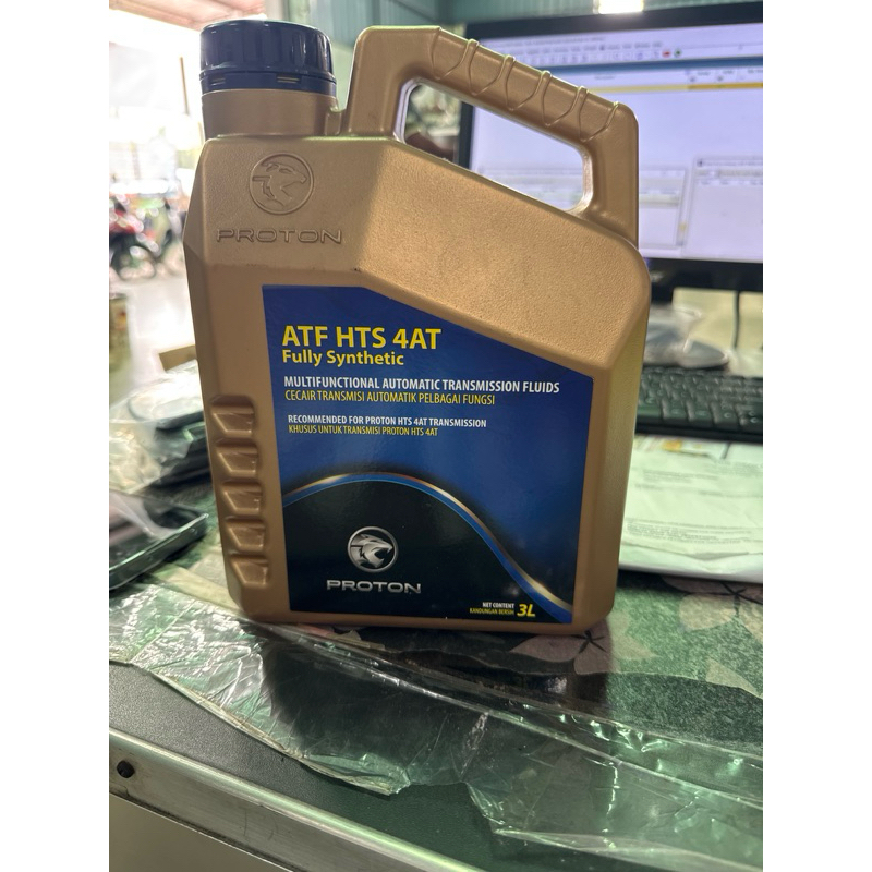 PROTON ATF HTF 4AT 3L original proton oil | Shopee Malaysia