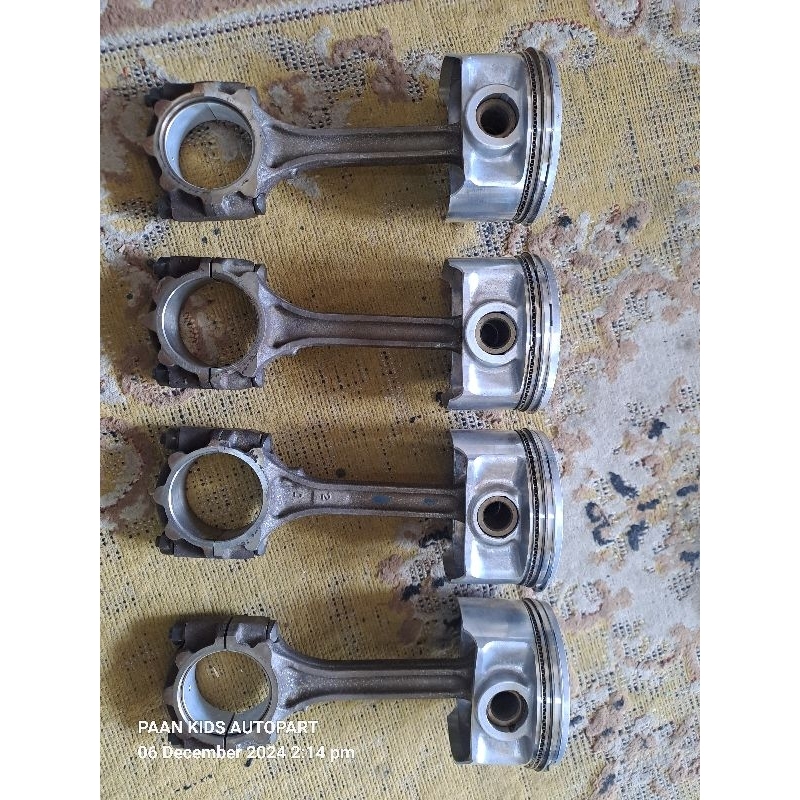 PISTON MITSUBISHI 4G64 SAIZ 87MM SIAP ROD | Shopee Malaysia