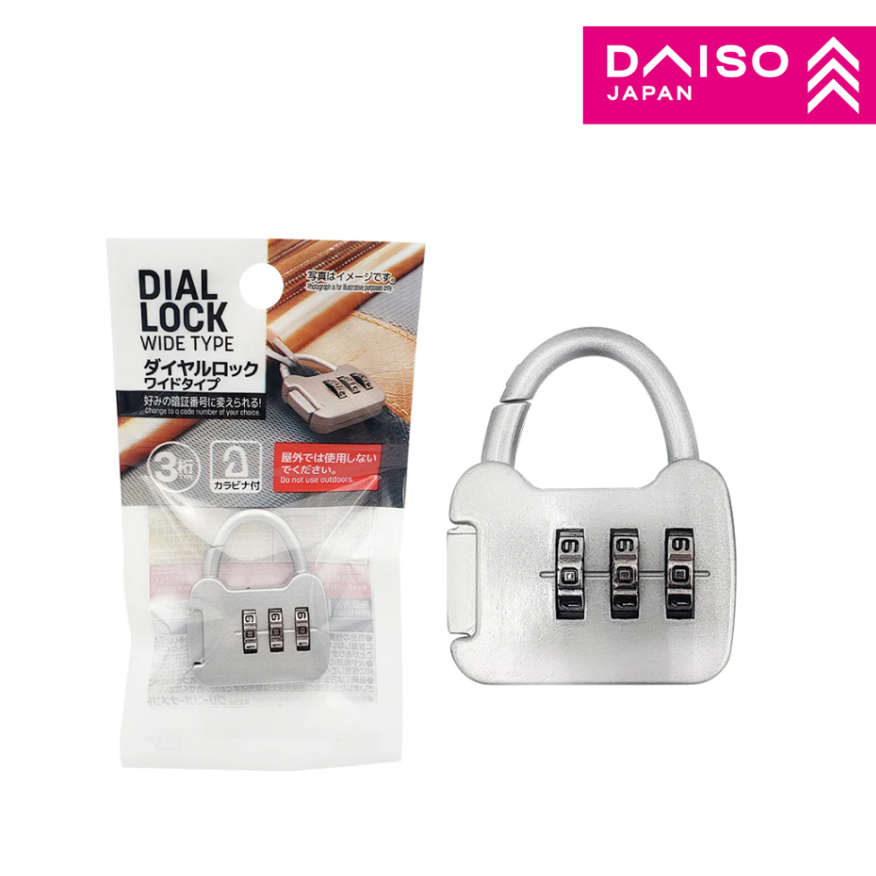 DAISO Dial Lock Wide Type | Shopee Malaysia
