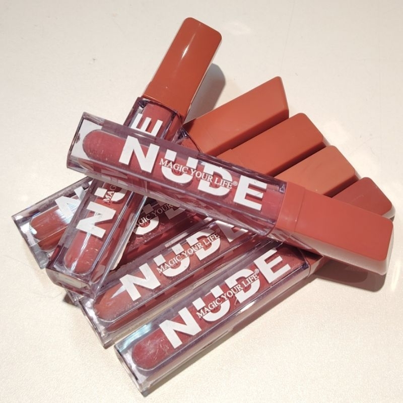 HOT PICK //LIPMATTE NUDE & LIPGLOSS ( MAGIC YOUR LIFE ) | Shopee Malaysia