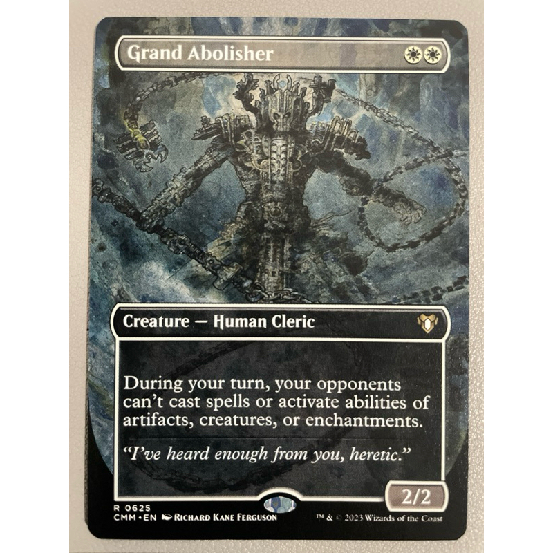 MTG:Commander Master (CMM) R0625 - Grand Abolisher (Borderless ...