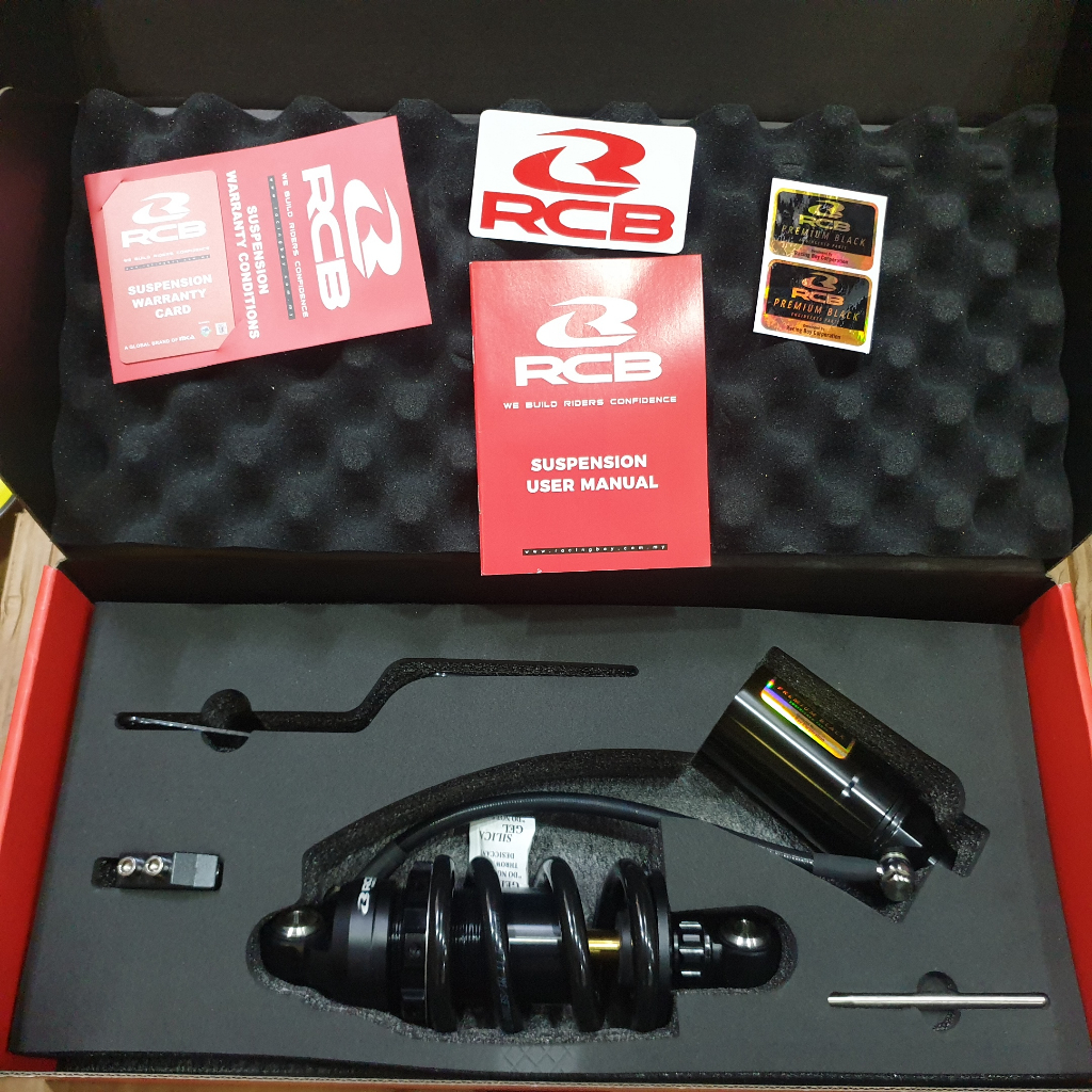 RCB DB2 MONOSHOCK DB-2 N LINE PREMIUM BLACK / GOLD RACING BOY | Shopee ...