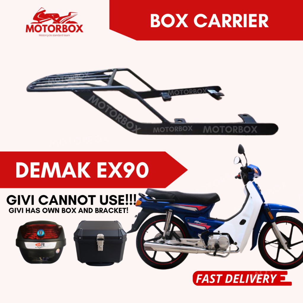 DAYANG EX90 NEW OLD LAMA EX 90 V1 BOX CARRIER BRACKET PVC KOTAK BESI ...
