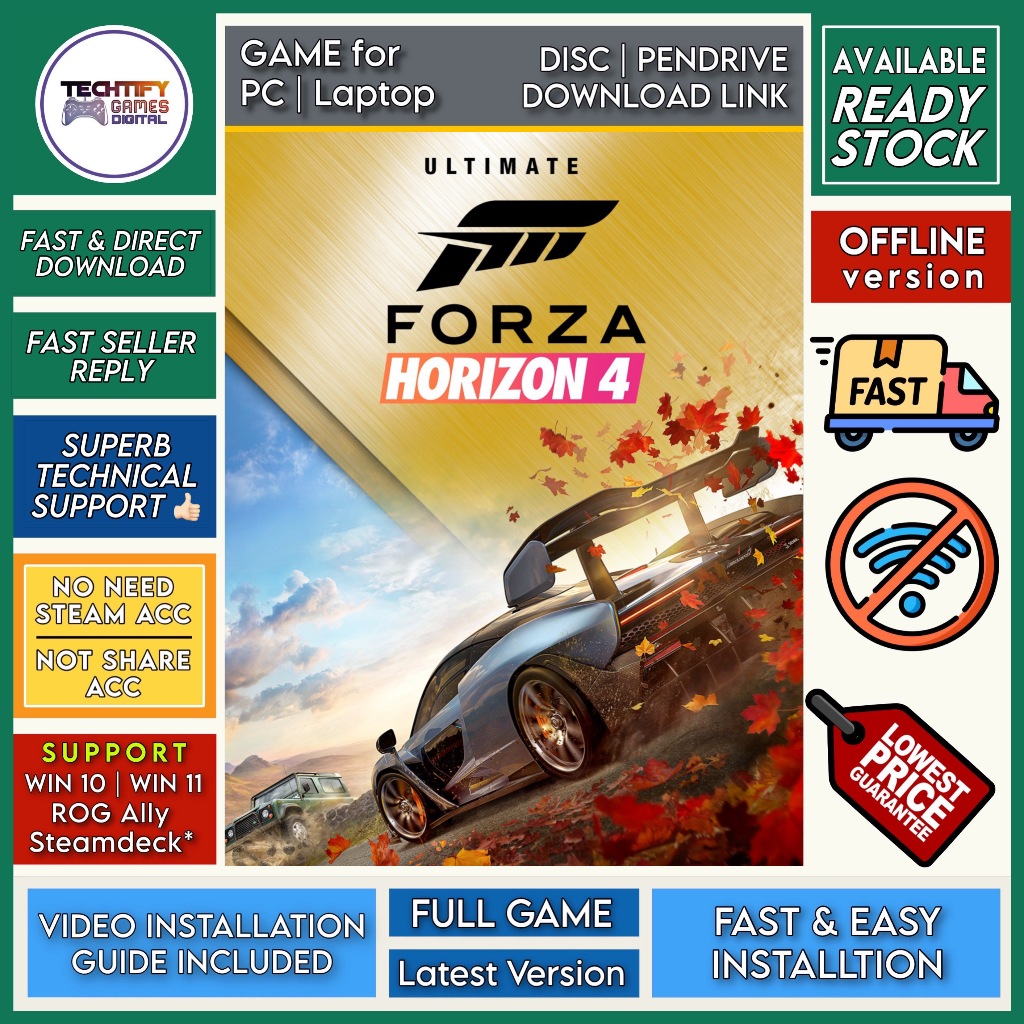 [PC Game] Forza Horizon 4 Ultimate Edition (v1.465.282.0 + All DLCs ...