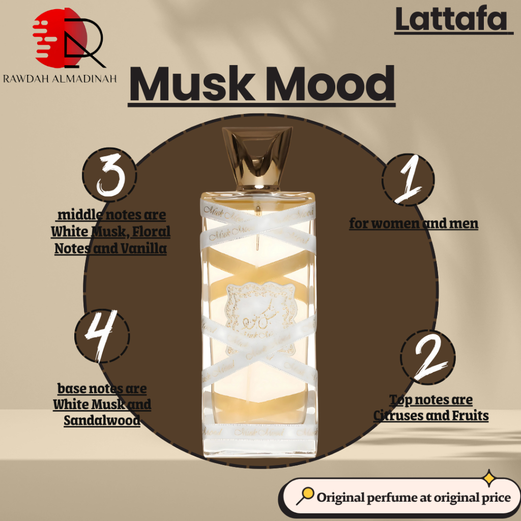 Lattafa Musk Mood EDP Original 100ml | Shopee Malaysia