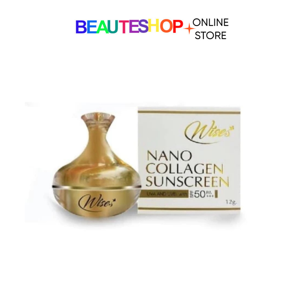 Nano Collagen Sunscreen Wise | Shopee Malaysia