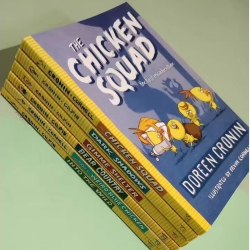 (6 Books) The Chicken Squad Story Books | Shopee Malaysia