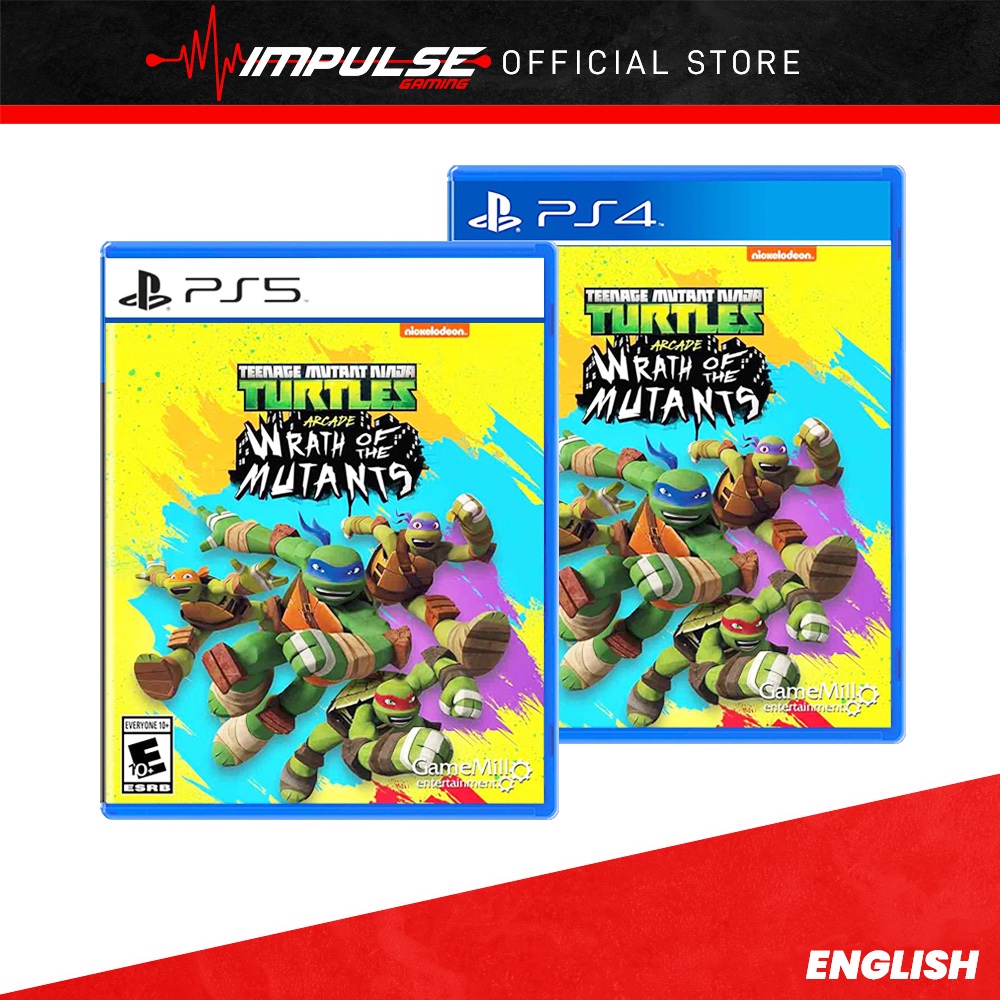 PS4/PS5 Teenage Mutant Ninja Turtles: Wrath of the Mutants Eng Version ...