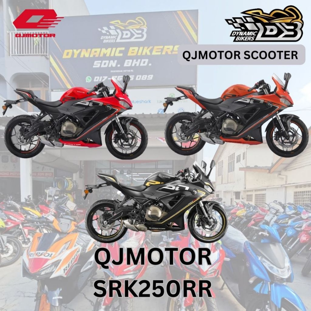 QJ MOTOR SRK250RR SPORT BIKE | Shopee Malaysia