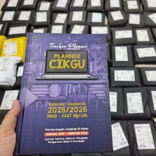 🔥PROMO BUY 1 FREE 1 - PLANNER CIKGU VIRAL SESI 2025/2026 + PERCUMA KALENDAR DINDING (Monthly ...