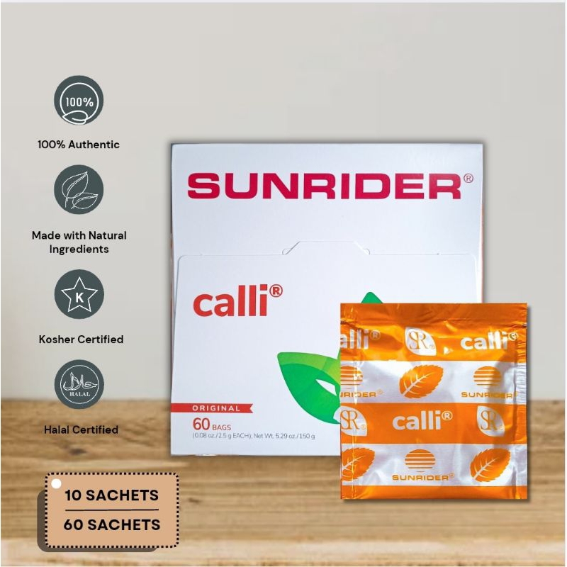 Sunrider Calli Tea | 佳莉®饮料 (10 Sachets/60 Sachets) | Shopee Malaysia