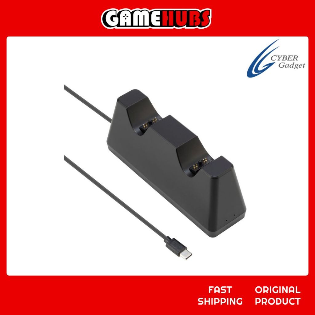 CYBER Charging Stand W (for DualSense Edge/DualSense) | Shopee Malaysia