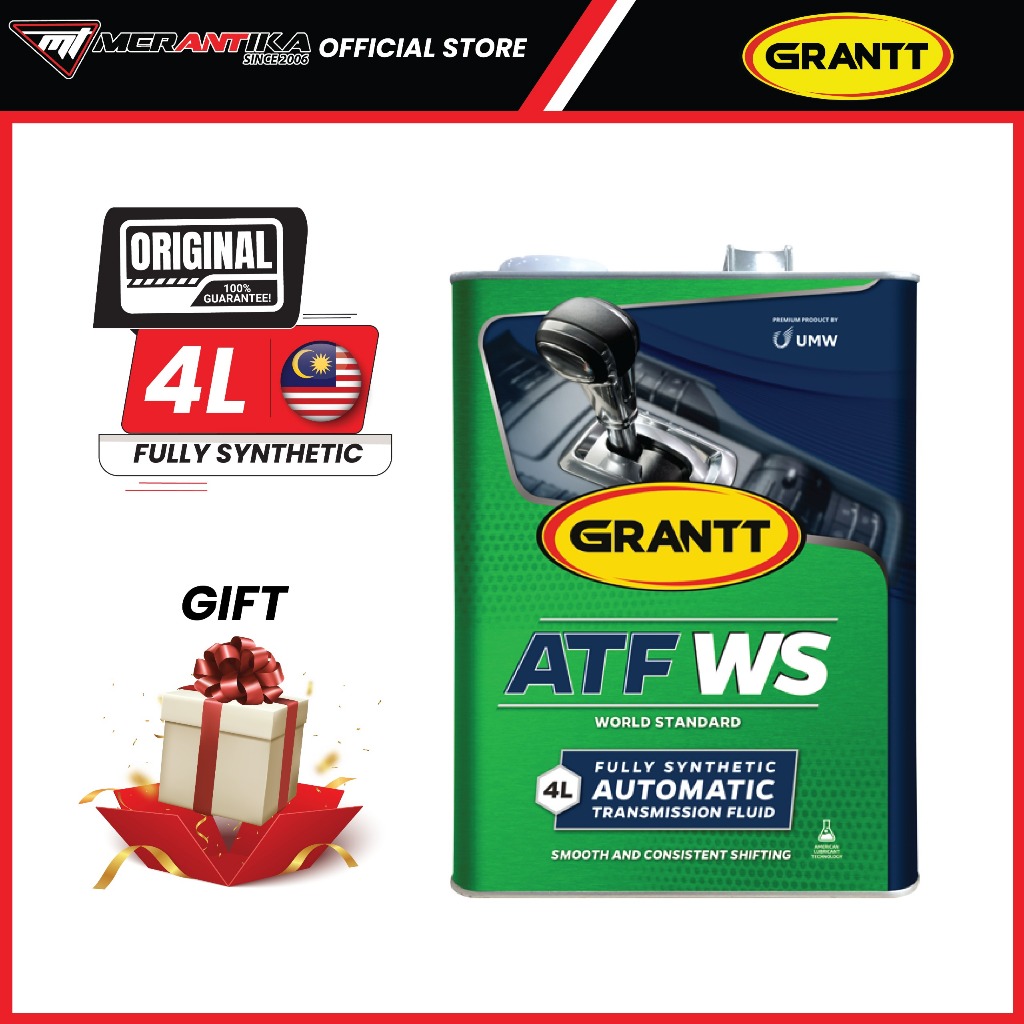 MERANTIKA | GRANTT ATF Fully Synthetic WS World Standard 4L | Shopee ...