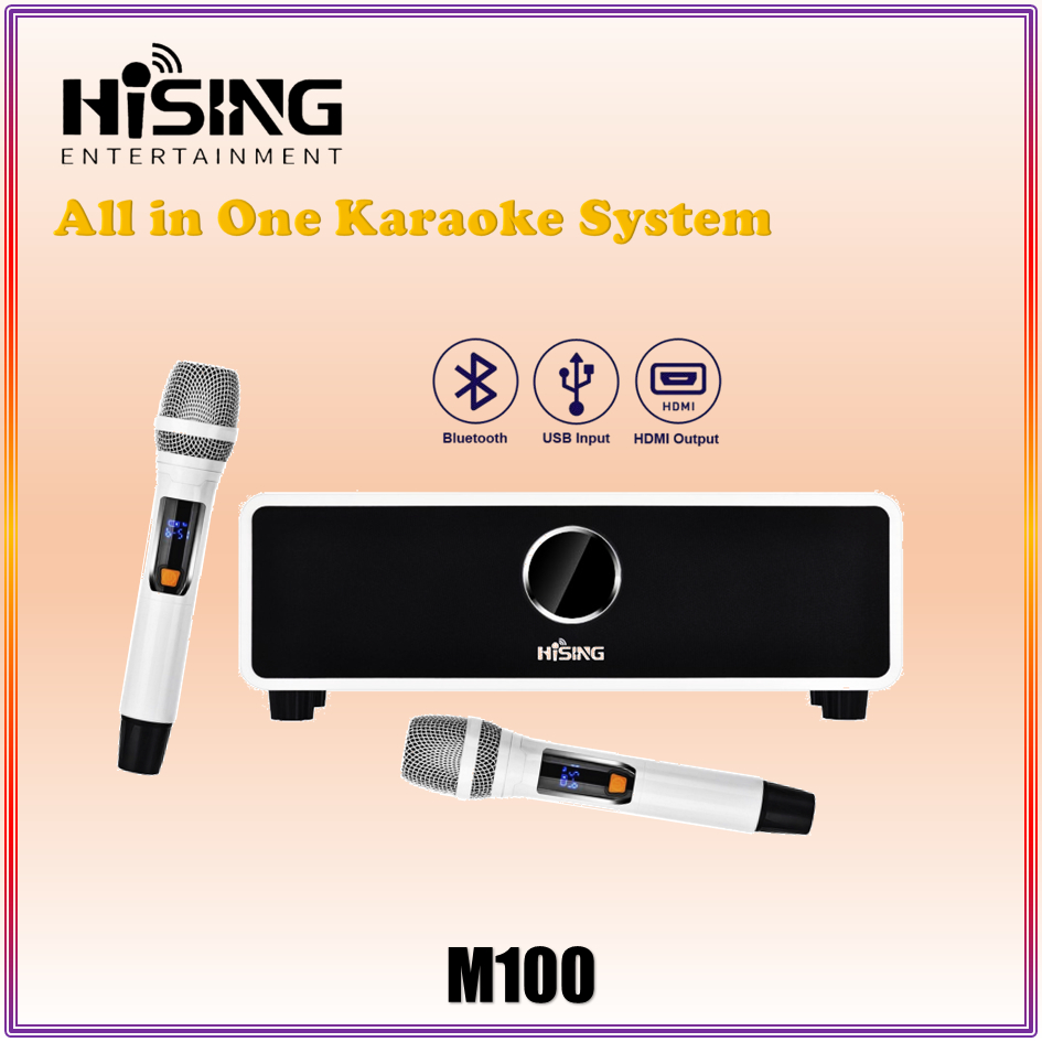 HISING M100 All In One Karaoke Soundbar | Shopee Malaysia
