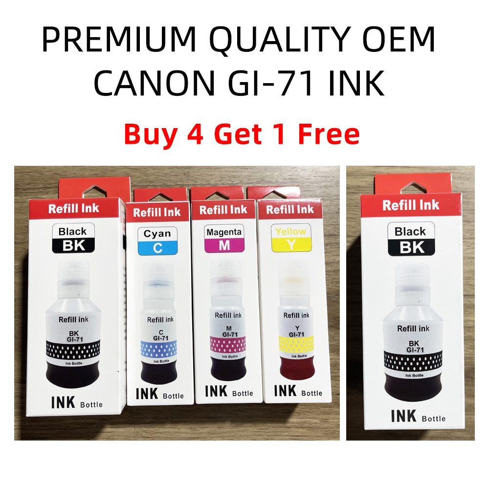 Canon GI-71 / GI71 / GI71 Premium Compatible Refill Ink for Canon G1020 ...