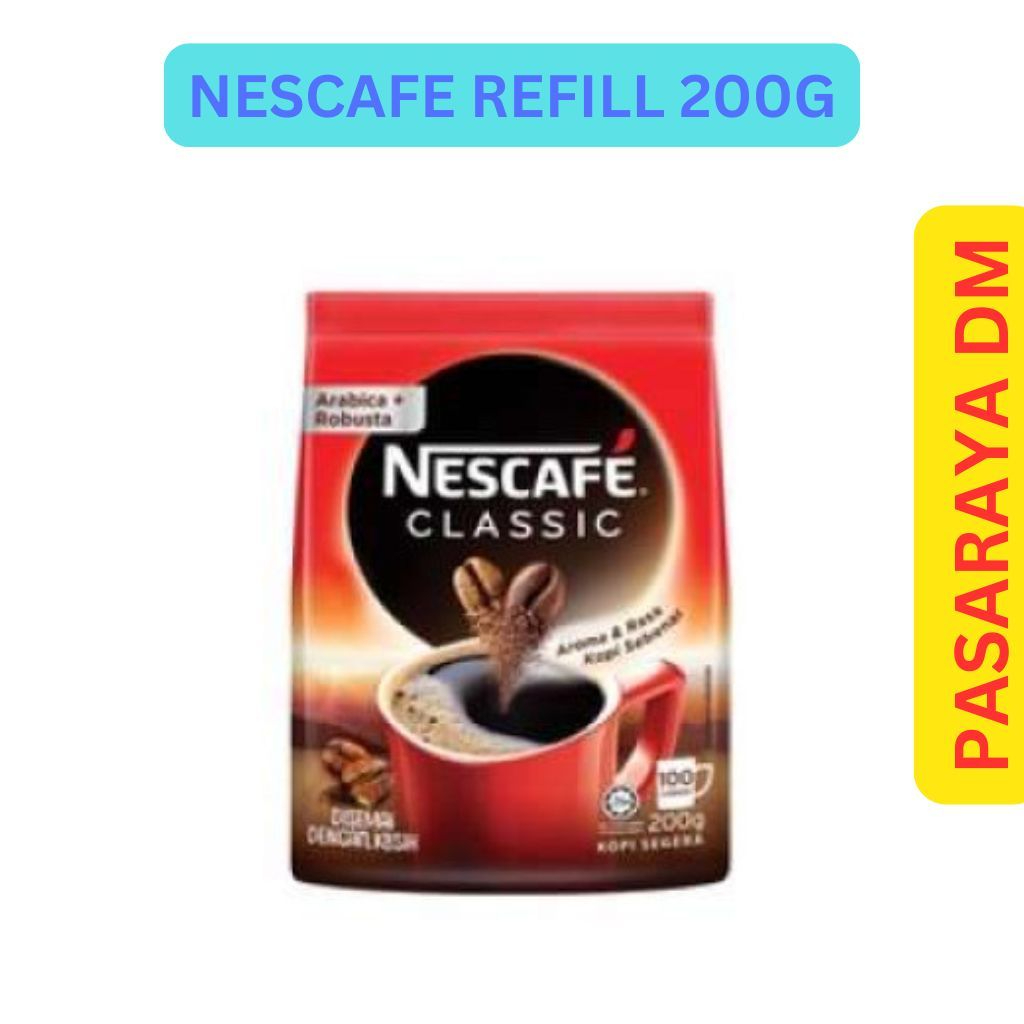 Nescafe Classic Refill 200g (NESCAFE CLASSIC REFILL 200G) | Shopee Malaysia