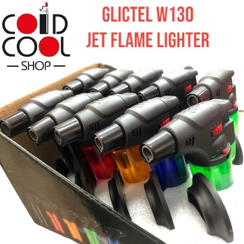 GLICTEL TORCH Windproof Jet Flame Lighter /Pemetik Api Kalis Angin🔥 ...