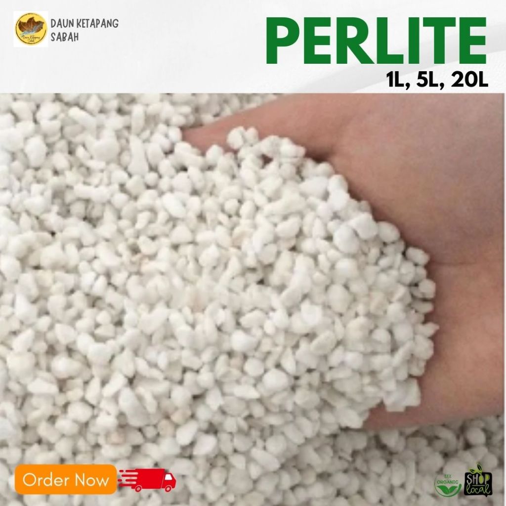 PERLITE UNTUK PERTANIAN/ PERLITE BATU PUTIH | Shopee Malaysia