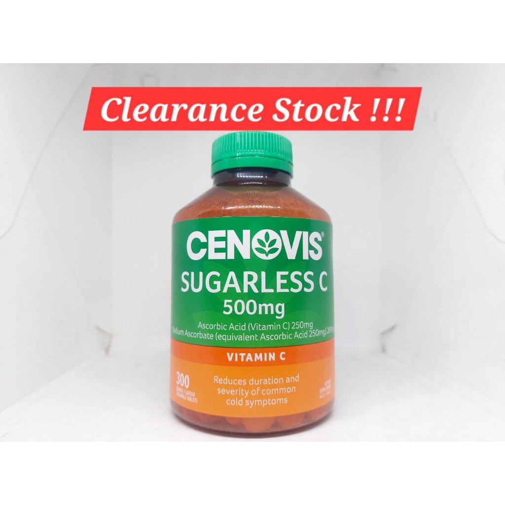 CENOVIS SUGARLESS VITAMIN C 500mg | Shopee Malaysia