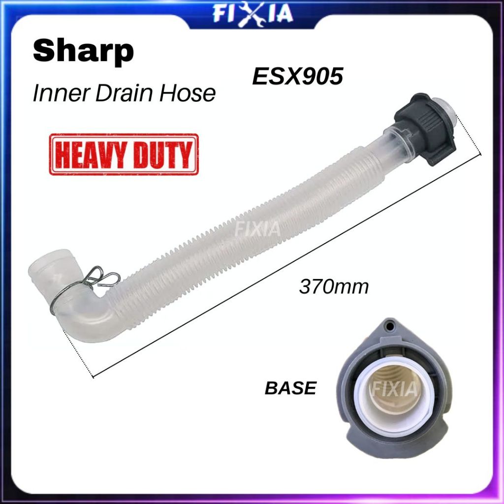 Heavy Duty Sharp ESX905 ESX 905 Washing Machine Inner Pipe Drain Hose ...