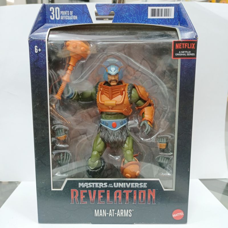 MAN-AT-ARMS Masters of the Universe Netflix Masterverse He-Man | Shopee ...