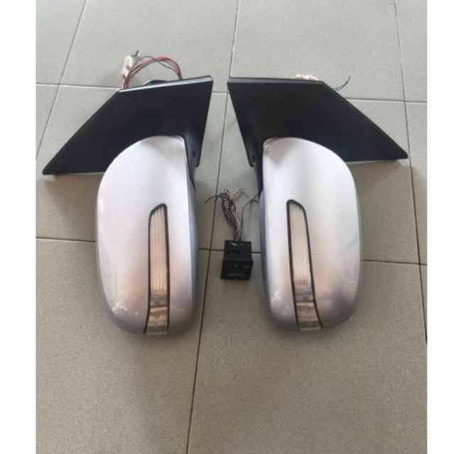 JAPAN PASSO ORIGINAL SIDE MIRROR 2006 AUTO FLIP CERMIN BIRU | Shopee ...