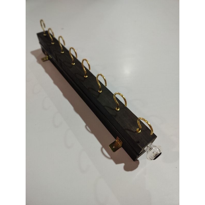 Kitchen Pull Out Pan Hanging Rack (Tempat letak Kuali/Periuk Gantung ...