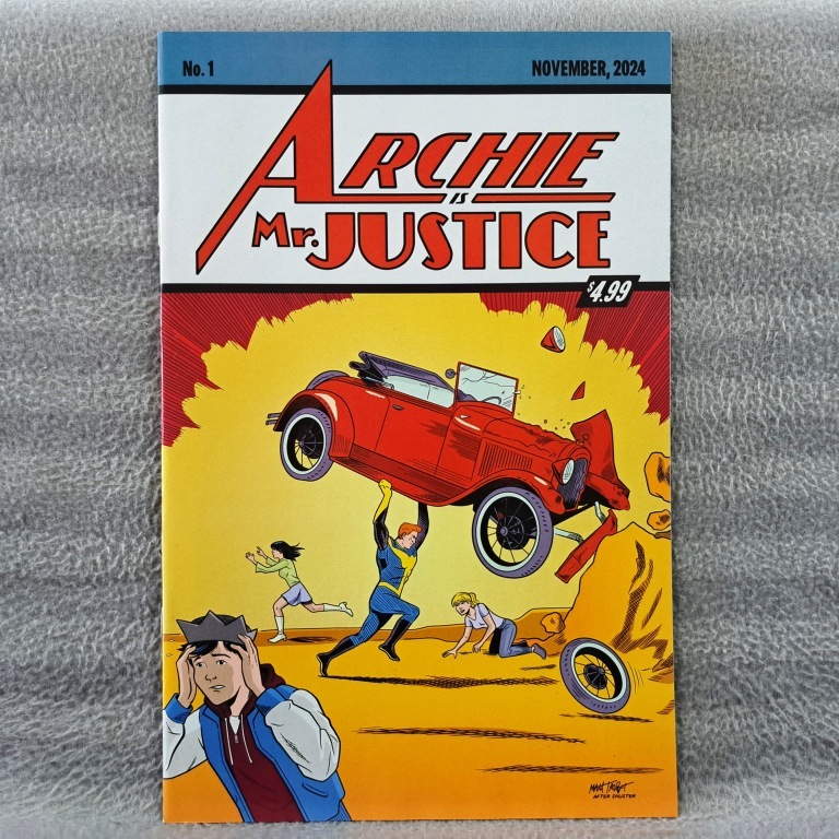 Archie is Mr Justice #1 Superman Homage Variant (Archie Comics I-P) Tim ...