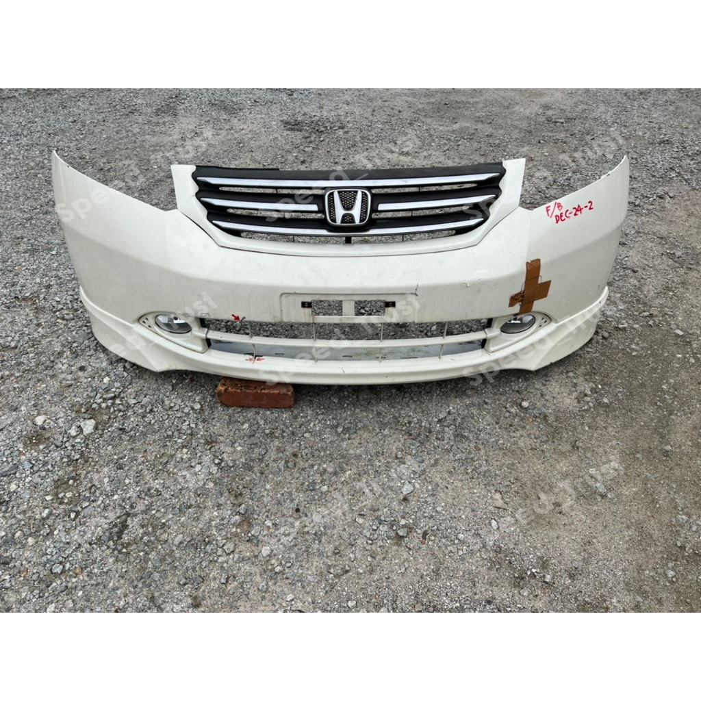 JDM Original Used Front Bumper Grille (With Garnish Cover) Spotlight ...