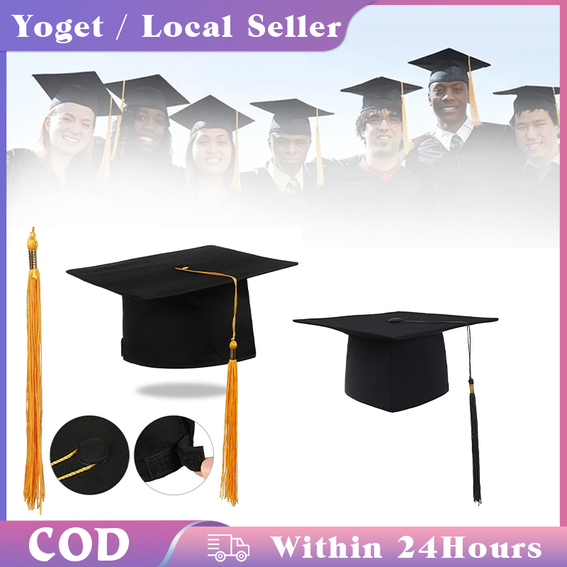 High School University Academic Graduation Hat / Topi Konvo Convocation ...