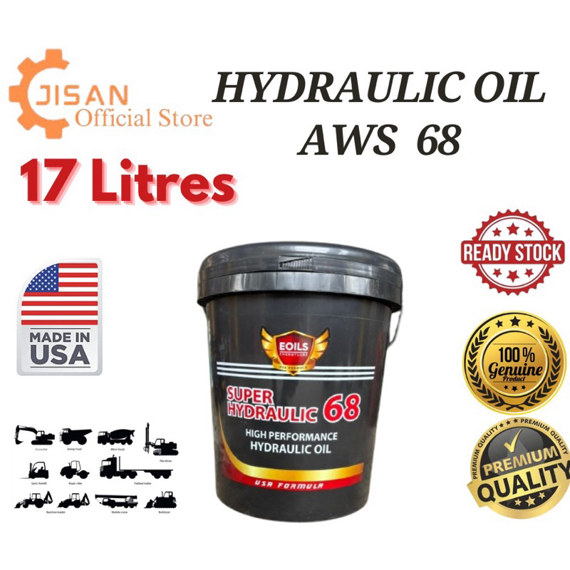 Hydraulic oil AWS 68 USA formula 17L | Shopee Malaysia
