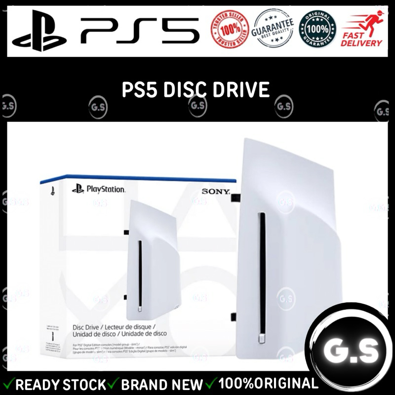 [READY STOCK] Sony PS5 Slim PlayStation 5 Slim Disc Drive For Digital ...