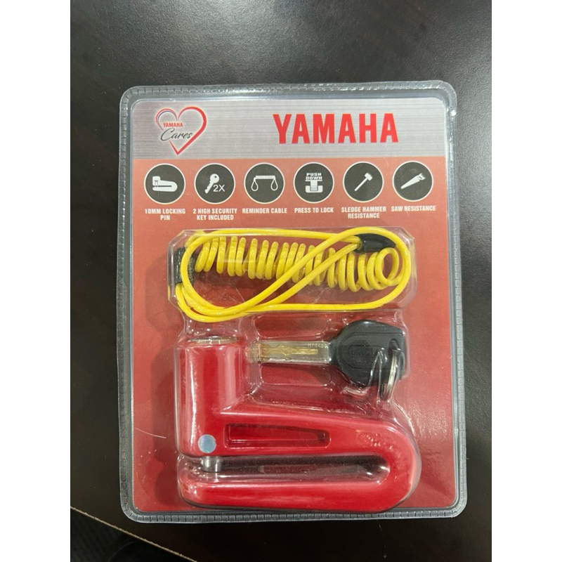 Yamaha disc lock 100% | Shopee Malaysia