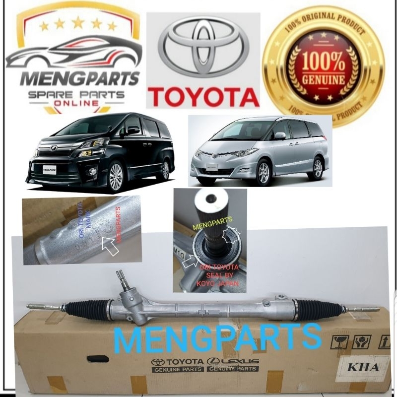 ORIGINAL MADE IN JAPAN TOYOTA ESTIMA ACR50 GSR50 ALPHARD VELLFIRE ANH20 ...