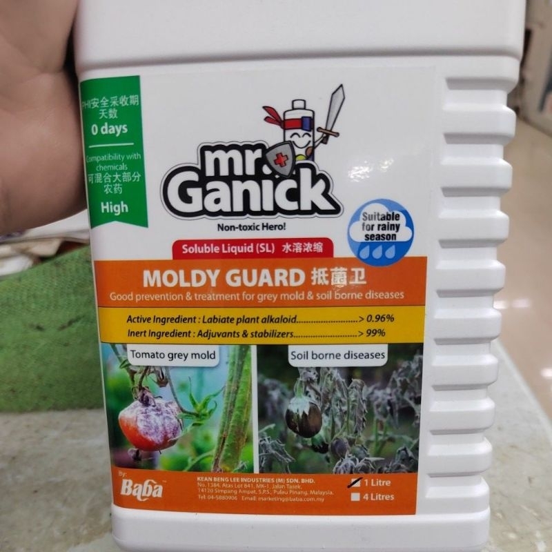 mr ganick moldy guard 抵菌卫1Liter | Shopee Malaysia